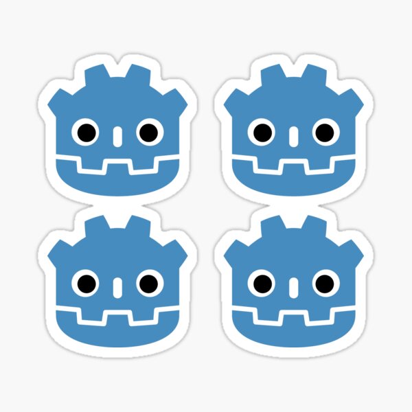 "Godot Logo" Sticker for Sale by MrShy | Redbubble