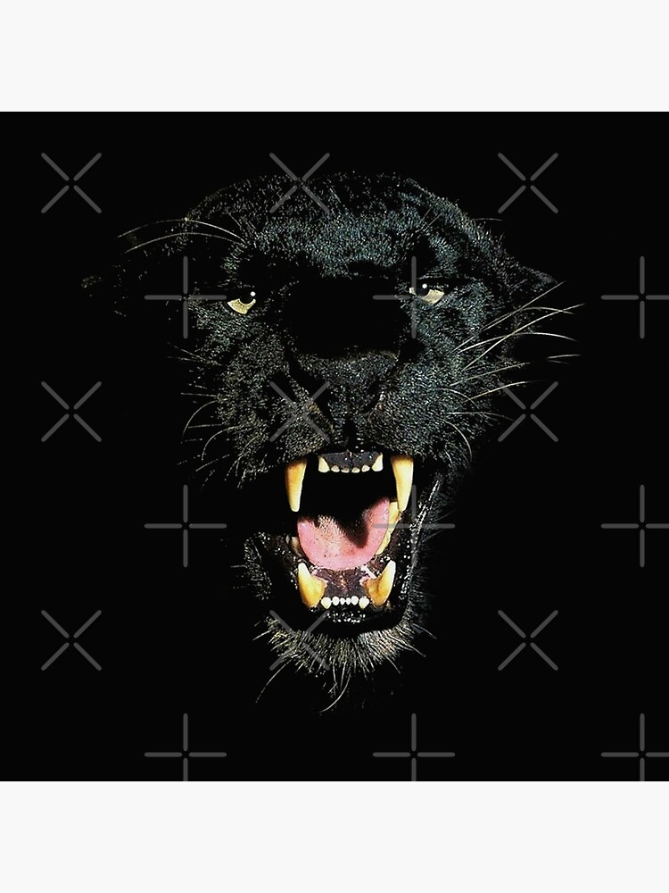 "Black Phanter Face" Art Print by EliaESchutt | Redbubble