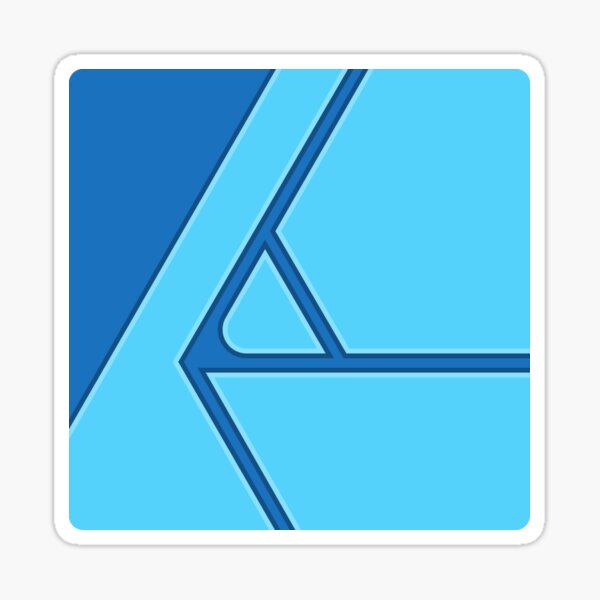 "affinity designer" Sticker for Sale by MrShy | Redbubble