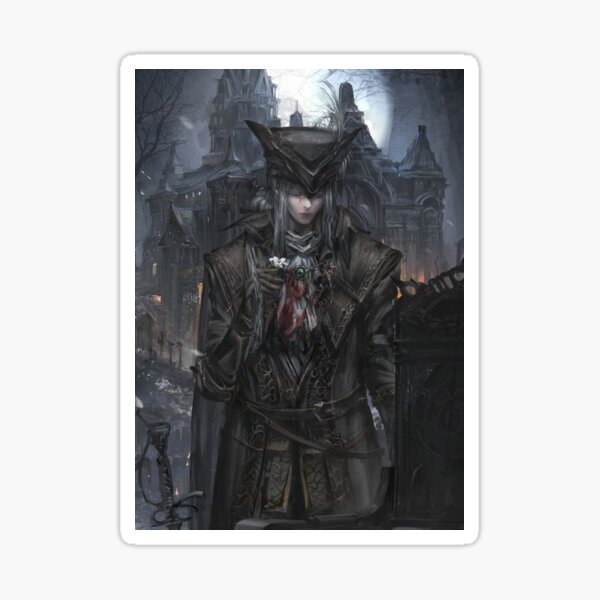 "Bloodborne" Sticker for Sale by binzchop | Redbubble