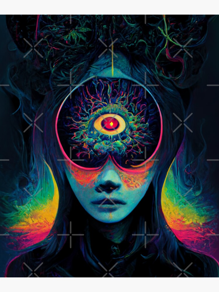 "Illusive Mindscape" Sticker for Sale by LouisTonny | Redbubble