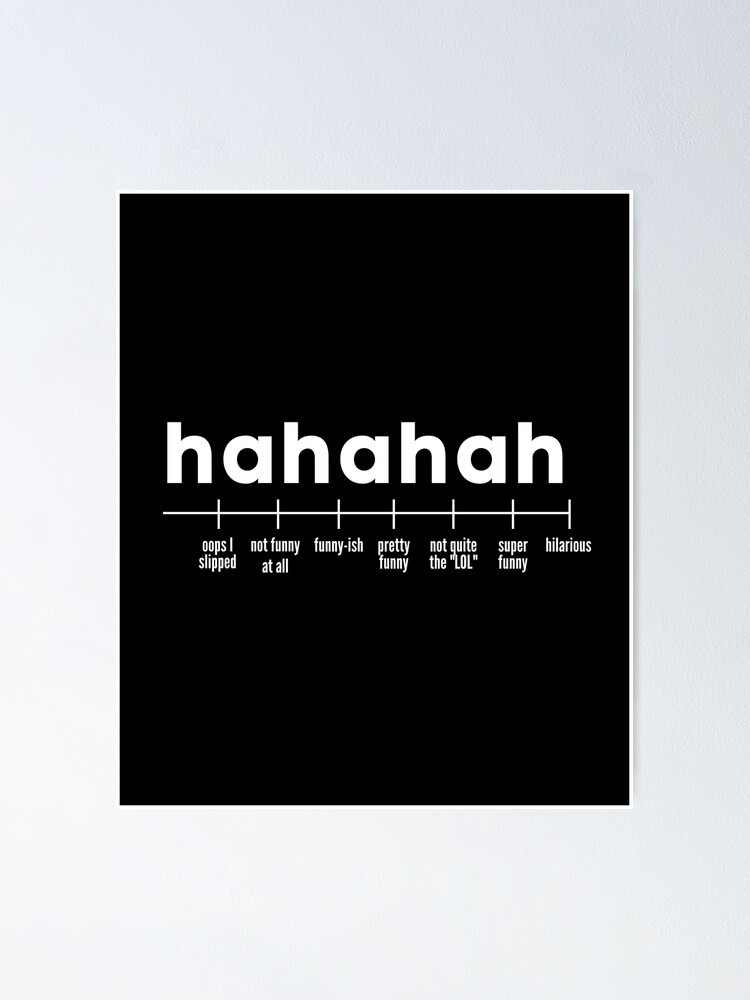 "Next Level Funny - Levels Of Funny" Poster for Sale by peacefulcreator ...