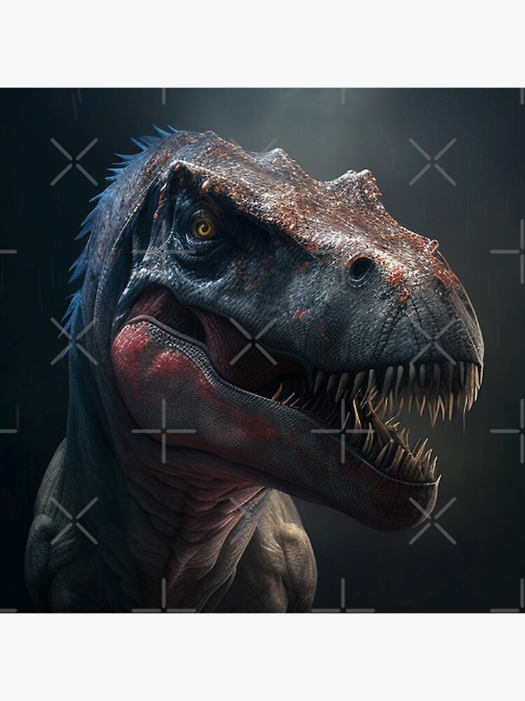 "How Ridiculous Rexy tyrannosaurus Merch prehistoric dinosaur" Sticker ...