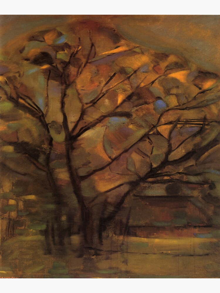 "Piet Mondrian" Sticker for Sale by qlAinwoRTy | Redbubble