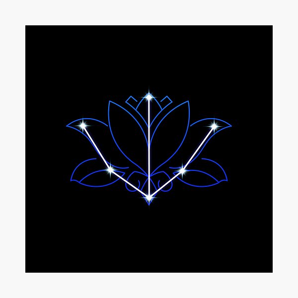 "Lotos Somno Constellation" Photographic Print for Sale by GachaSlave ...