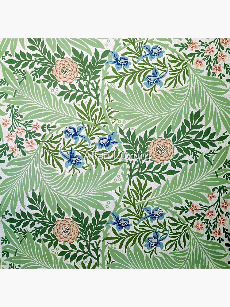 "William Morris " Sticker for Sale by Allanluxury | Redbubble