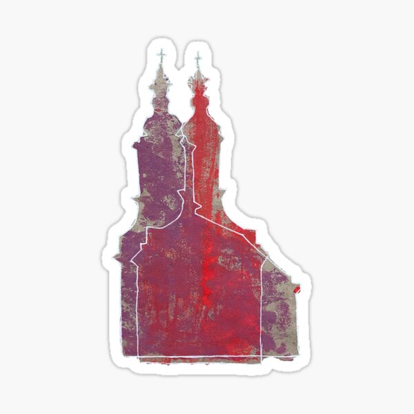 "Temples" Sticker for Sale by Memi-Design | Redbubble