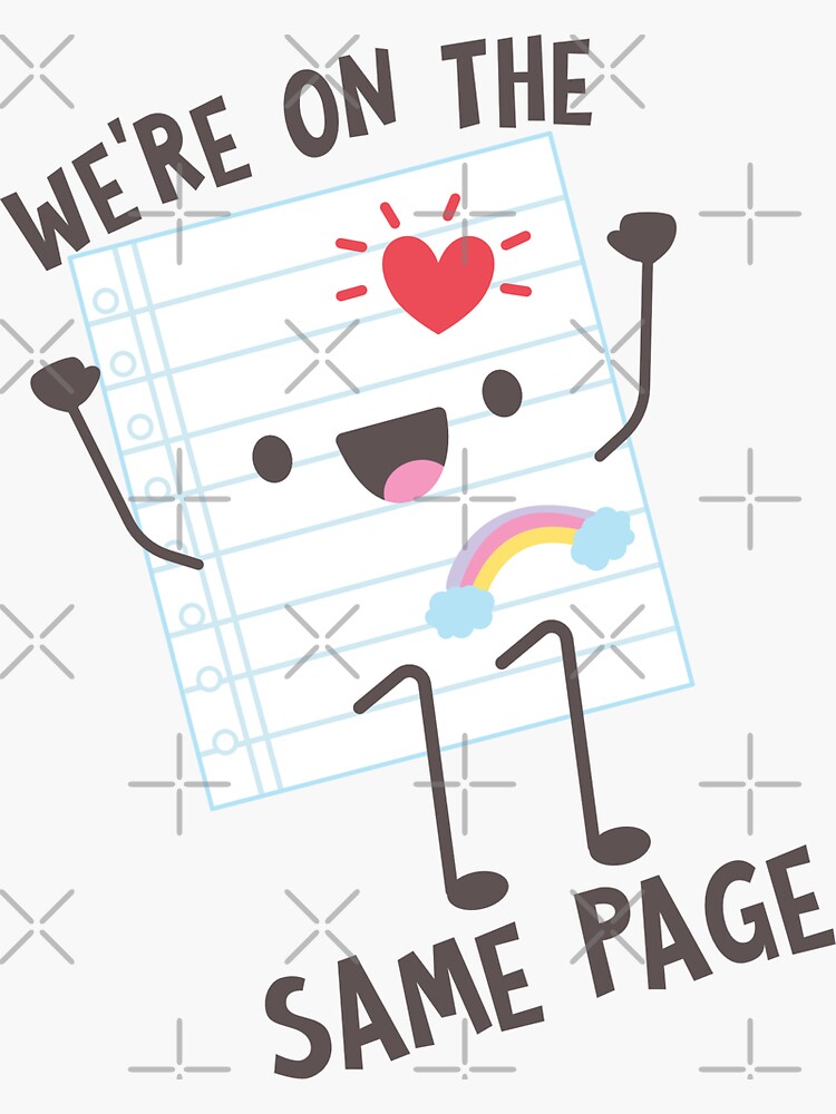 "Cute Kawaii Notebook Paper" Sticker for Sale by ISpyKawaii | Redbubble