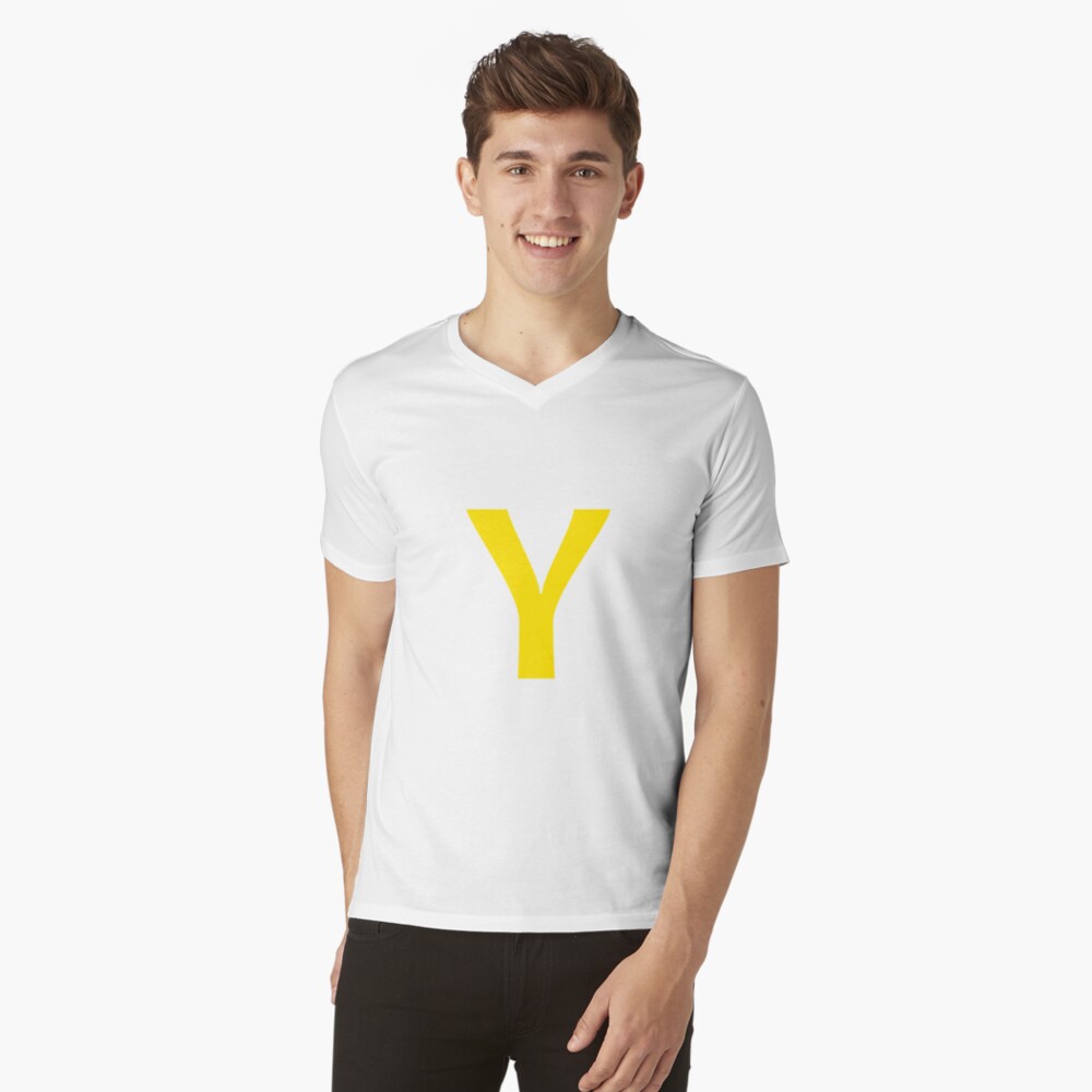 "Yellow color Letter Y" Sticker for Sale by WECreations | Redbubble