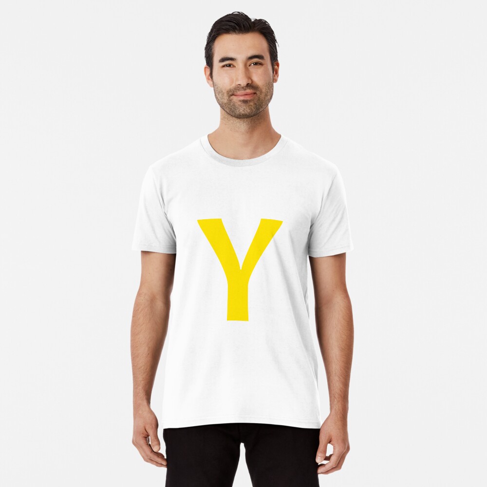 "Yellow color Letter Y" Sticker for Sale by WECreations | Redbubble