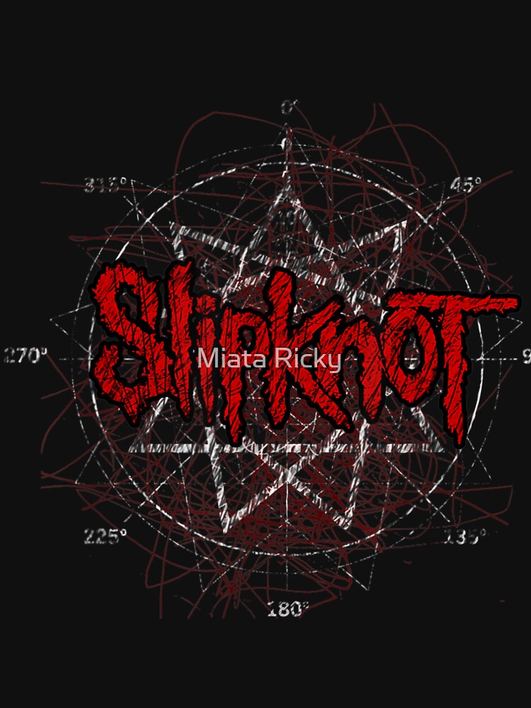 "Slipknot Scribble Star" T-shirt for Sale by rickymiatarnkee ...