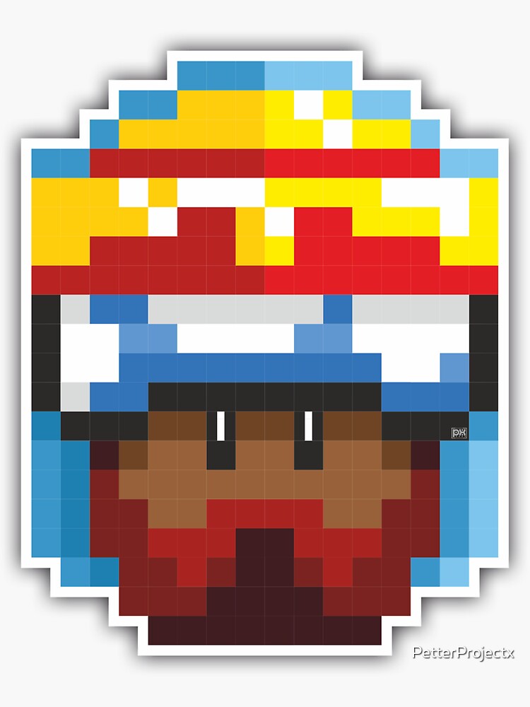 "KINOPIO 3 Wise Men | Balthazar | pixel art" Sticker for Sale by ...
