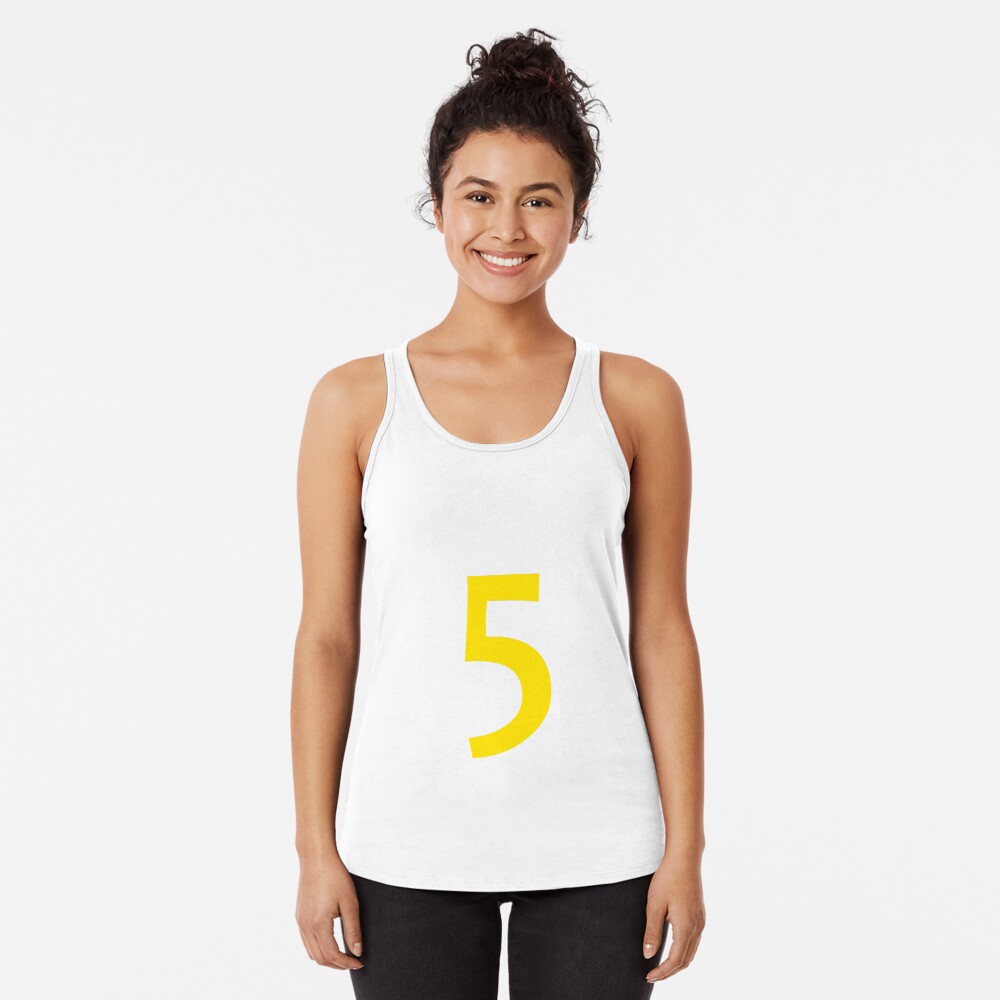 "Yellow color Number 5 | Yellow color Number Five" Sticker for Sale by ...