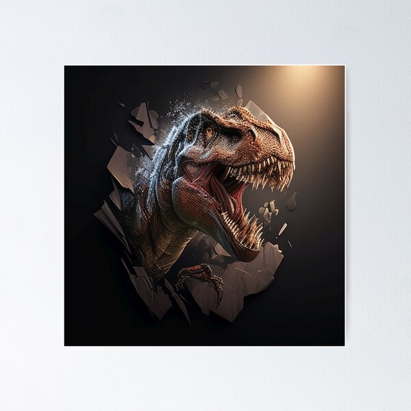"How Ridiculous Rexy tyrannosaurus Merch prehistoric dinosaur" Poster ...