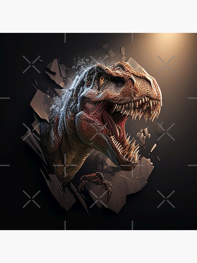 "How Ridiculous Rexy tyrannosaurus Merch prehistoric dinosaur" Sticker ...