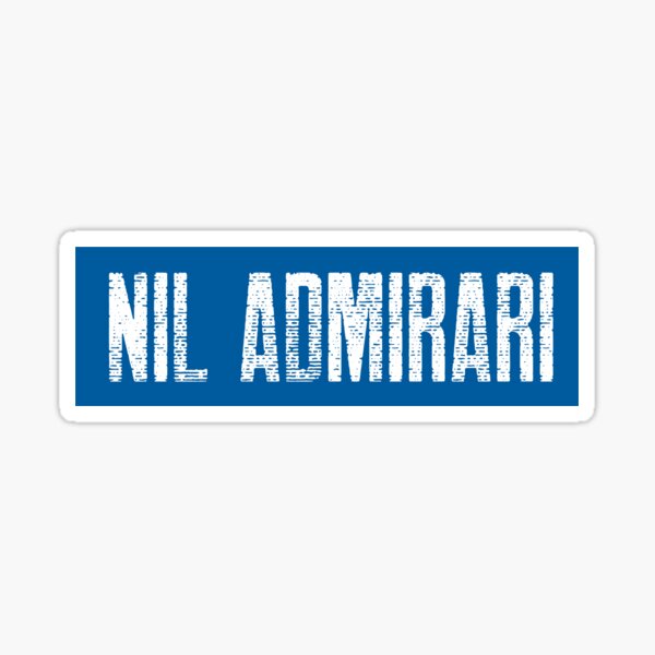 "Latin Stoicism - Nil admirari" Sticker for Sale by CPOD | Redbubble