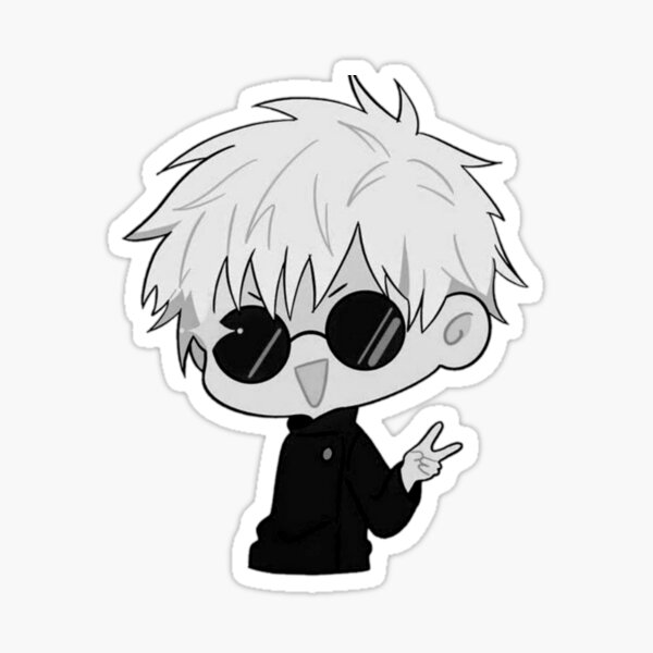 "Gojo chibi" Sticker for Sale by Designmaster003 | Redbubble