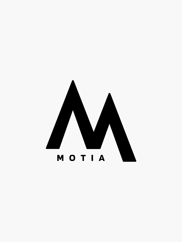 "MOTIA LOGO " Sticker for Sale by kawax | Redbubble
