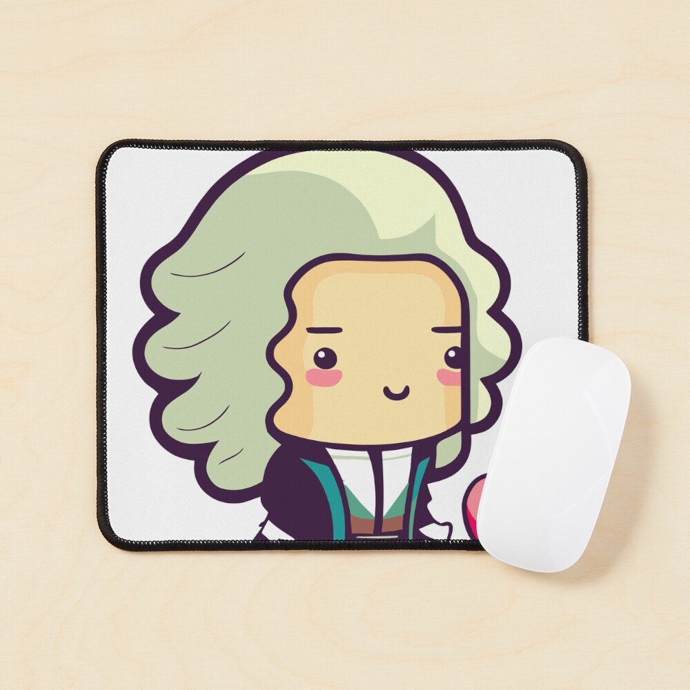 Póster for Sale con la obra «Isaac Newton en estilo Kawaii» de ckybe ...