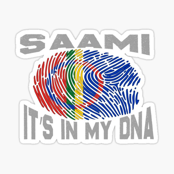 "SAAMI It's in my dna Cute Gift For Boys, Dad, mom, friends, Kids, Sámi ...
