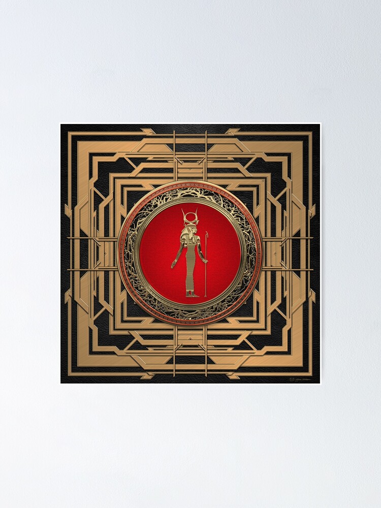 "Gods of Egypt - Hathor" Poster by Captain7 | Redbubble
