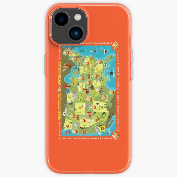 "Waffle World Map" iPhone Case for Sale by Ellador | Redbubble