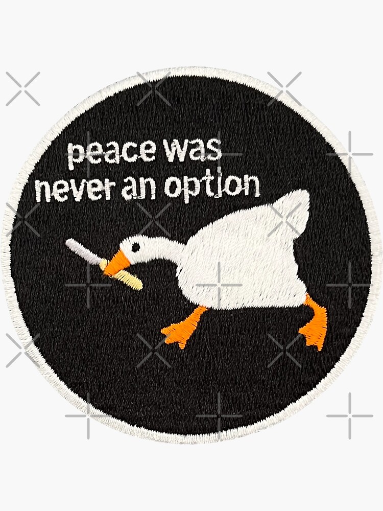 "Goose Sticker" Sticker for Sale by designolo | Redbubble