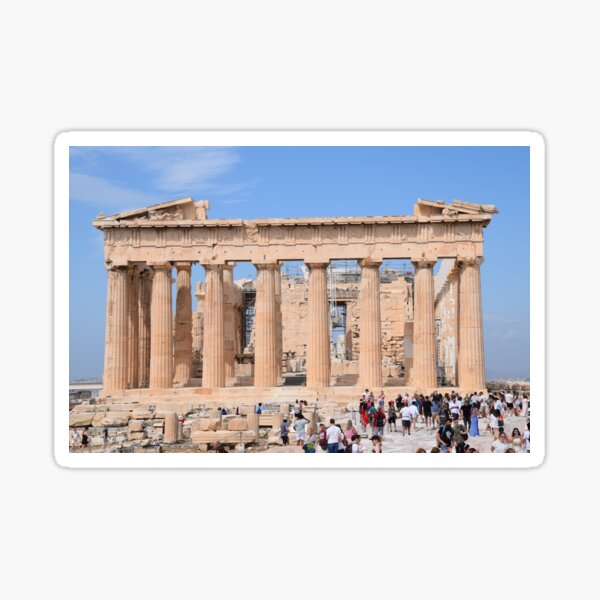 "Parthenon 3" Sticker for Sale by CadyEnglish | Redbubble