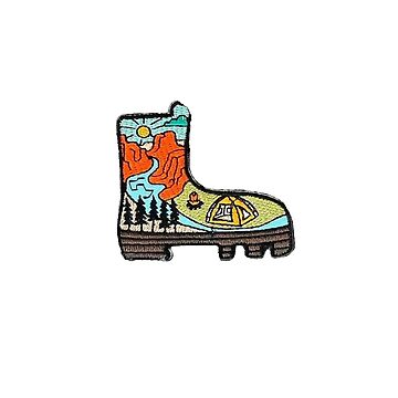 "Nature Boot Sticker" Sticker for Sale by designolo | Redbubble