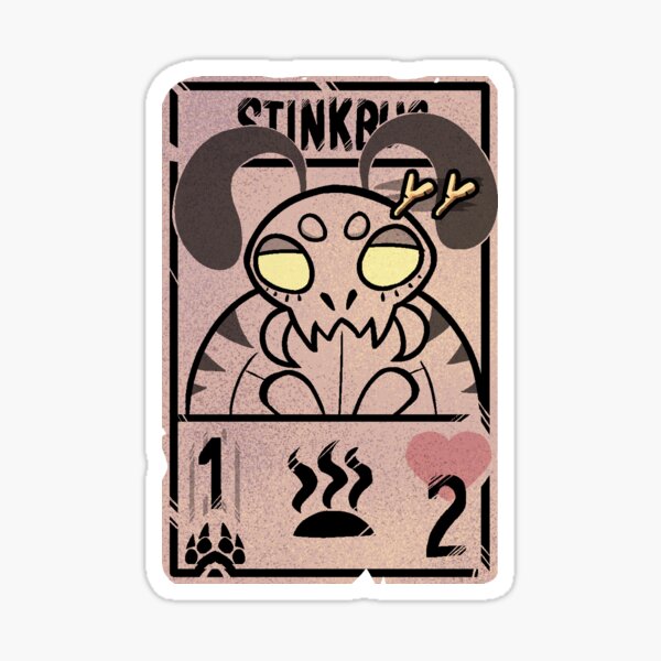 "Inscryption Stinkbug" Sticker for Sale by CrysiciclesKori | Redbubble