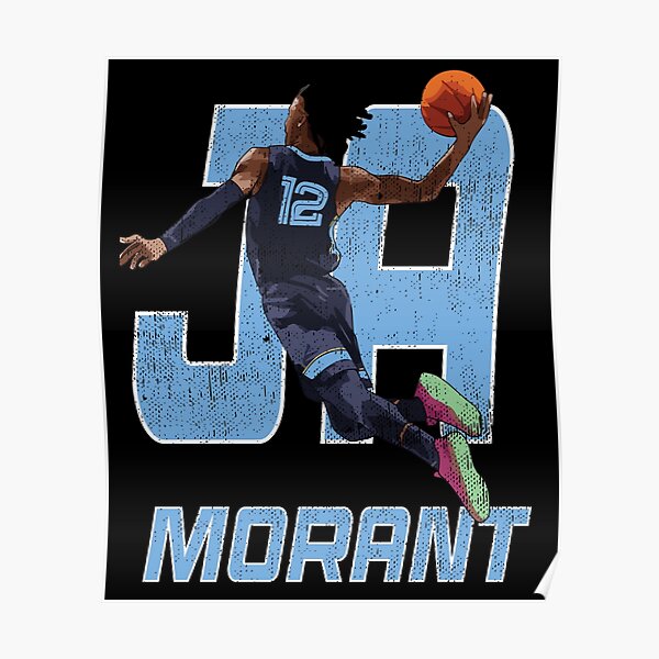 "Ja Morant Dunk - G12" Poster for Sale by GEAR--X | Redbubble