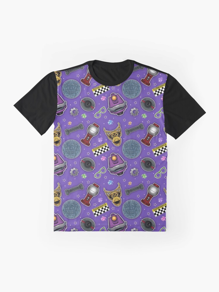 "MST3K Pattern" Graphic T-Shirt for Sale by Maggie-Rose | Redbubble