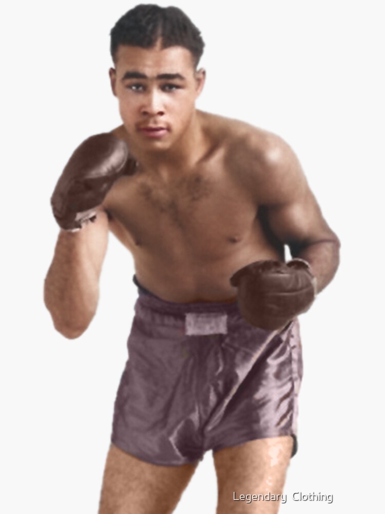 "Charley Burley - Boxing Legend Colorized - Murderers' Row " Sticker ...