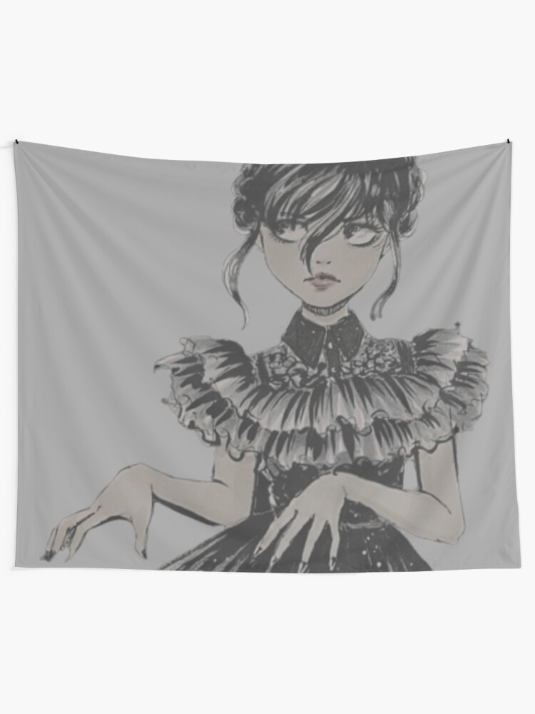 "Wednesday Addams Jenna Ortega Addams nevermore wenclair Nightshades ...