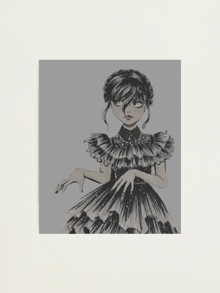 "Wednesday Addams Jenna Ortega Addams nevermore wenclair Nightshades ...