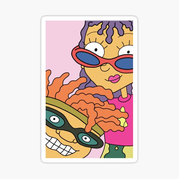 Rocket Power Sticker For Sale By Brigettemarold Redbubble