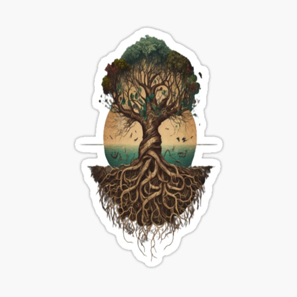 "tree of life" Sticker for Sale by ARTStreetISO | Redbubble