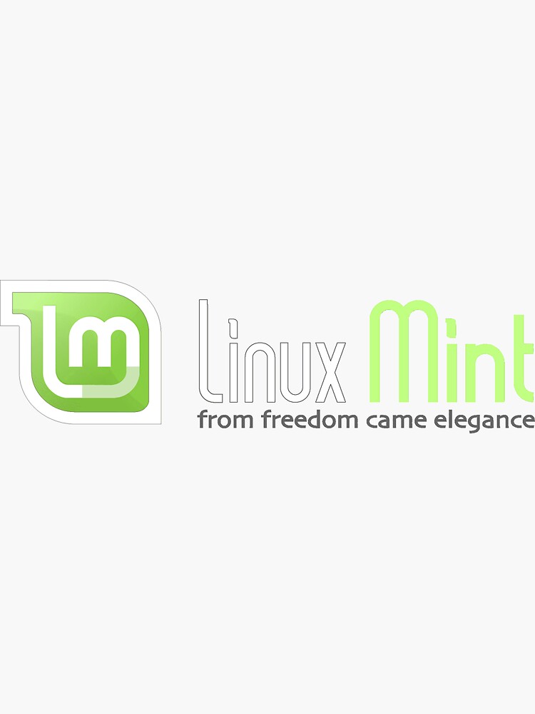 "Linux Mint" Sticker for Sale by CountryYak | Redbubble