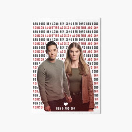 "Quantum Leap 2022 Tv Show Poster ben song and addison augustine" Art ...