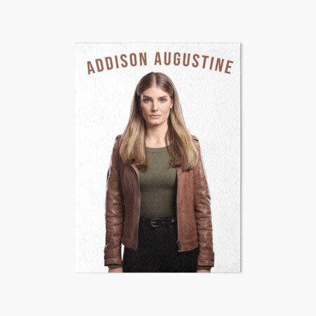 "Quantum Leap 2022 Tv Show Addison Augustine Poster" Art Board Print ...