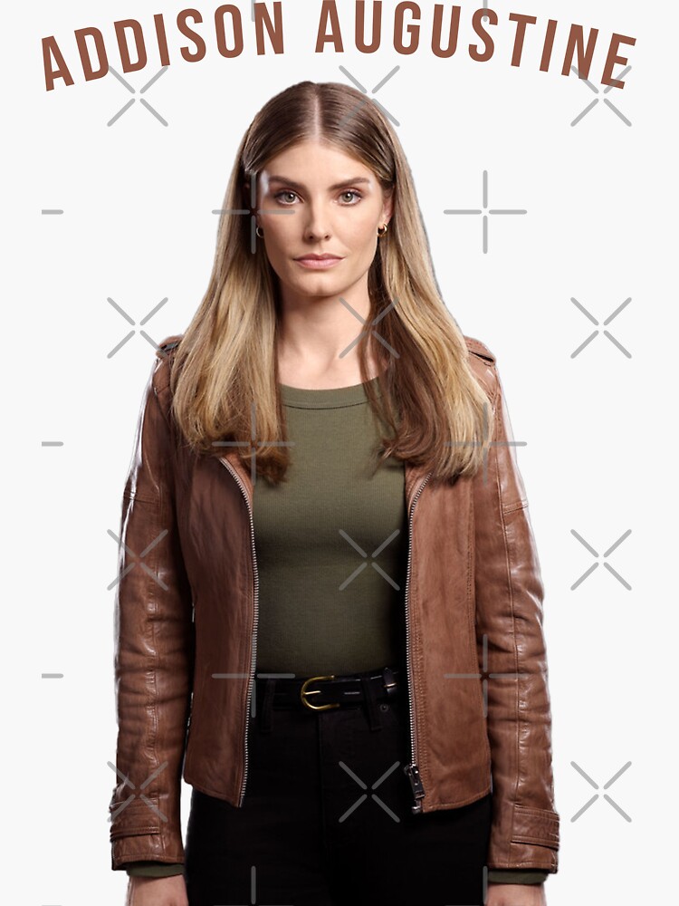 "Quantum Leap 2022 Tv Show Addison Augustine Poster" Sticker for Sale ...