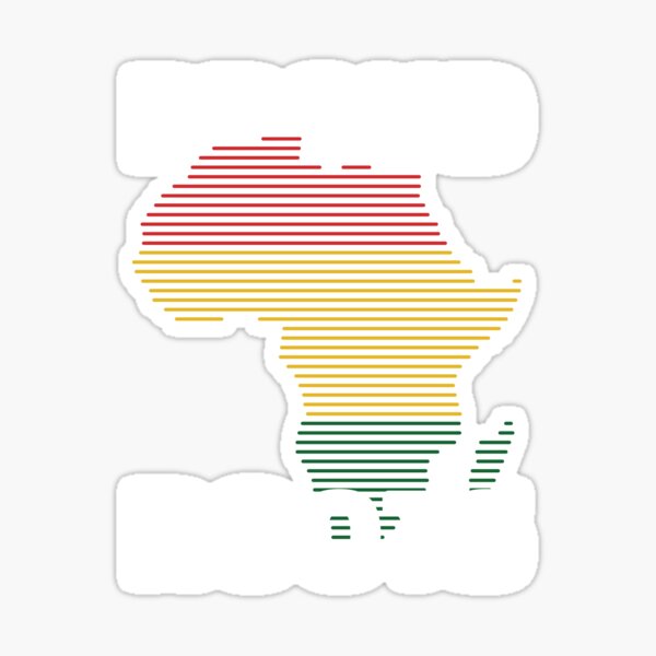"black history month Africa roots" Sticker for Sale by TheGloriousJoey ...