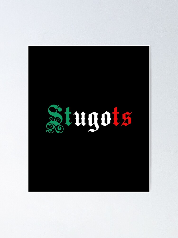 "Stugots (Sto Cazzo) - Funny Italian Joke / Curse Word / Insult" Poster ...