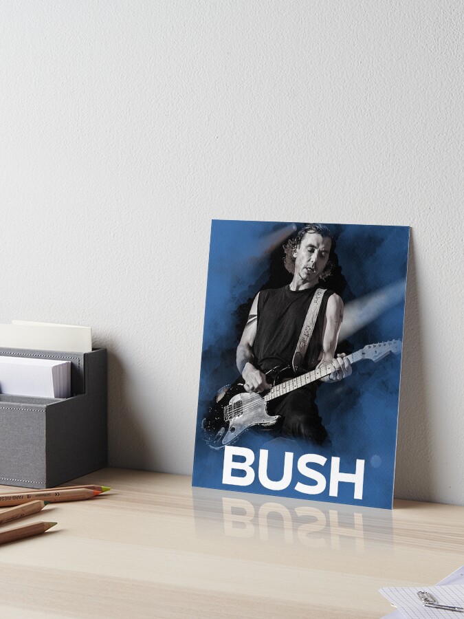 "BUSH ROCK BAND Concert - Bush Fan Color Edition - Nostalgic 90s" Art ...
