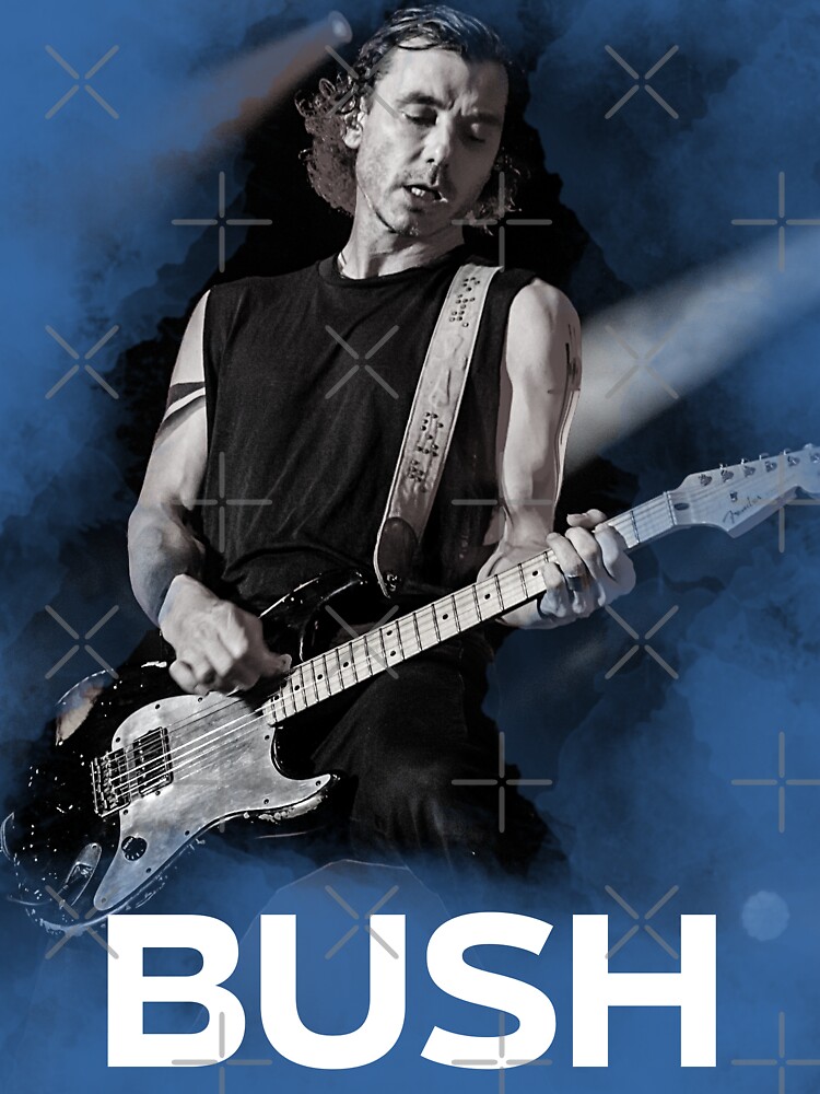"BUSH ROCK BAND Concert - Bush Fan Color Edition - Nostalgic 90s" T ...