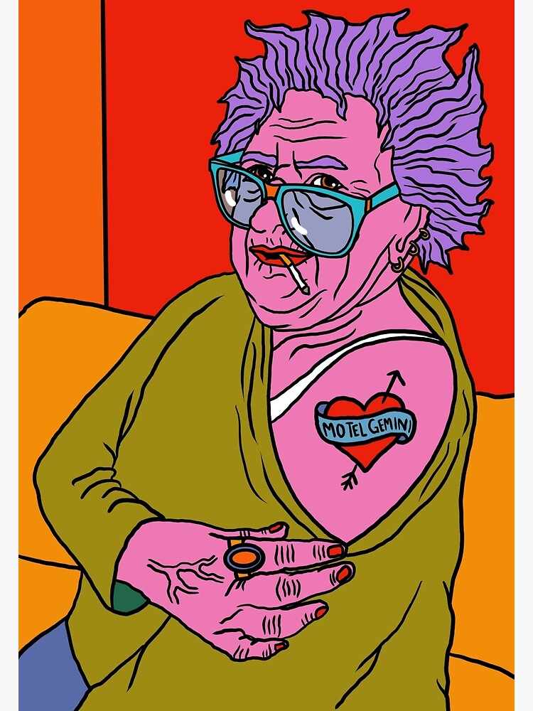 "MeeMaw" Poster for Sale by motelgemini | Redbubble