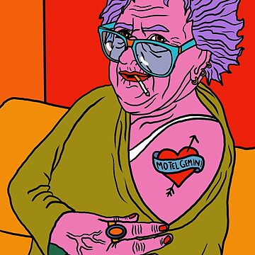 "MeeMaw" Poster for Sale by motelgemini | Redbubble