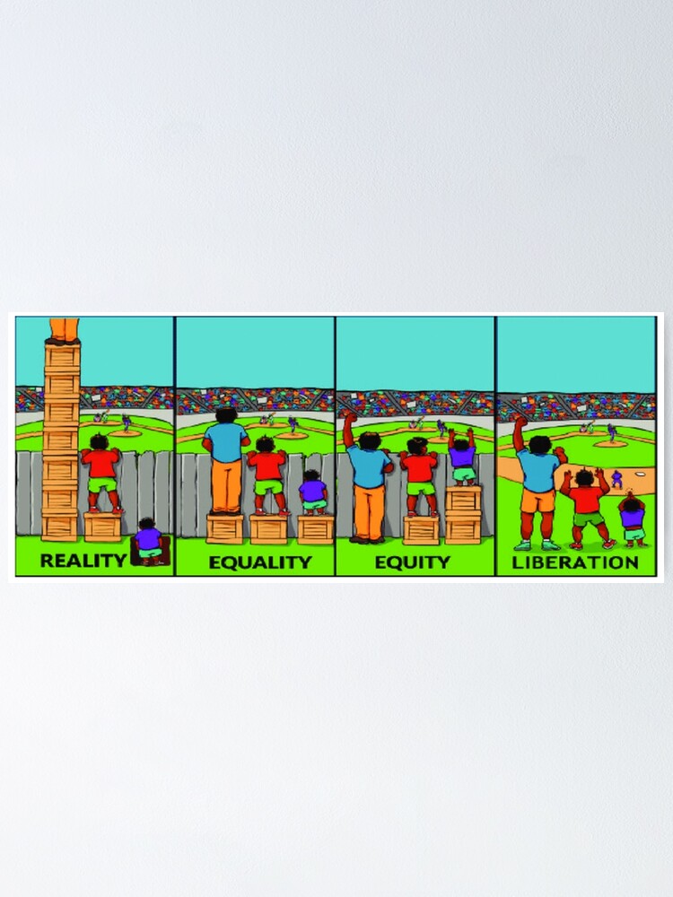 "Differences between reality and equality and equity and liberation ...