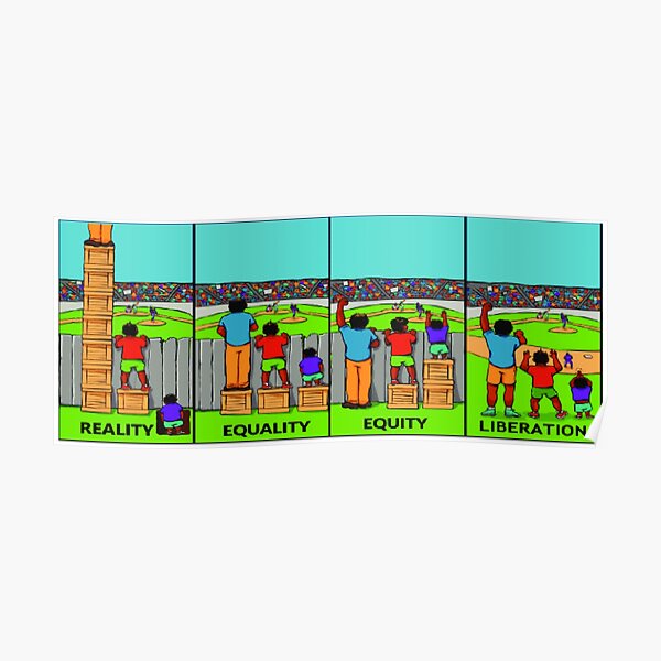 "Differences between reality and equality and equity and liberation ...