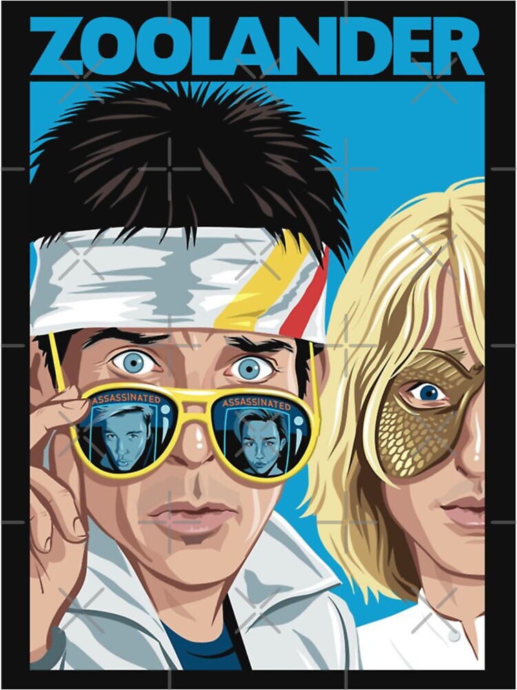 "Zoolander" Sticker for Sale by tomatentoast | Redbubble